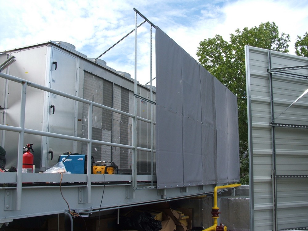 Roof Top Unit RTU Sound Barrier | Case Study