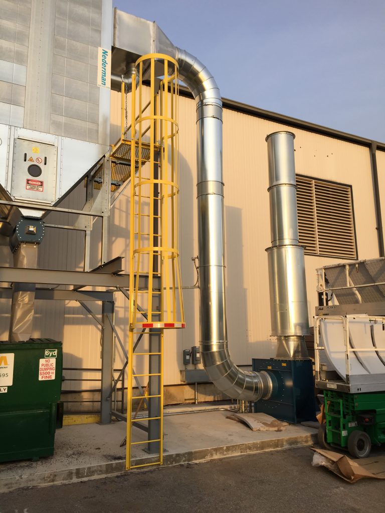 Outdoor Dust Collector Fan Noise Reduction - eNoiseControl