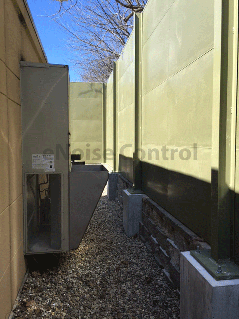 Sound Barrier Wall Helps Data Center Lower Noise Exposure